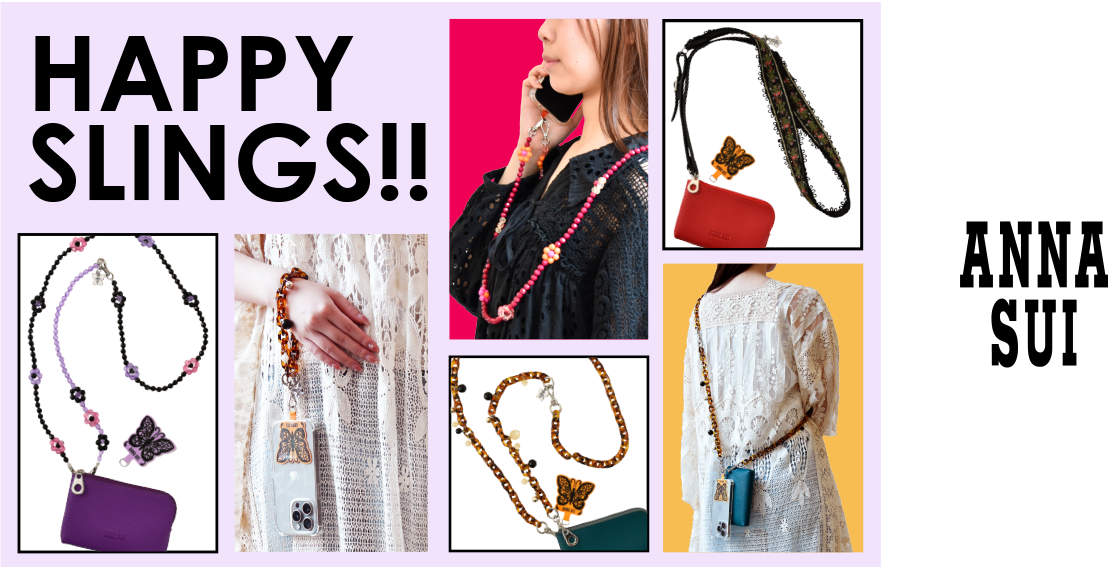 【ANNA SUI】HAPPY SLINGS -人気ブランドのバッグ、財布ならクイーポ(KUIPO)オンラインショップ
